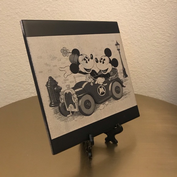 Wall Decor | Mickey Mini Mouse Custom Ceramic Tile | Poshmark